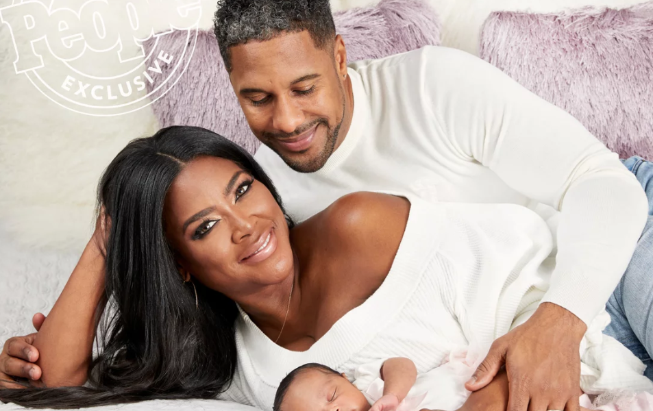 Marc Daly Joins Kenya Moore and Her Baby In $6K Tabloid Photoshoot!