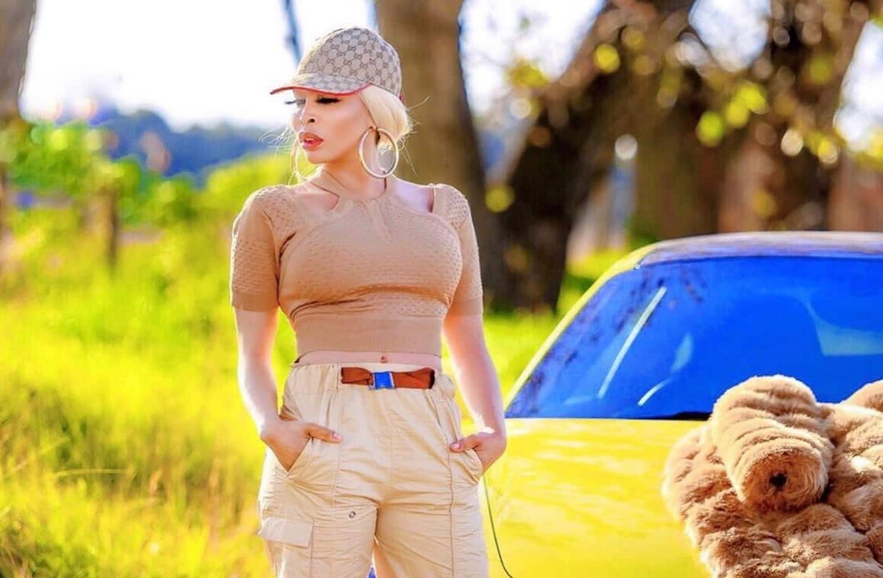 Black Is NOT Beautiful...Netflix Star Khanyi Mbau BLEACHED Her Skin To ...