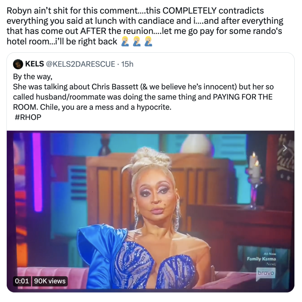 Chris Bassett Blasts Robyn Dixon For Backpedaling At 'RHOP' Reunion