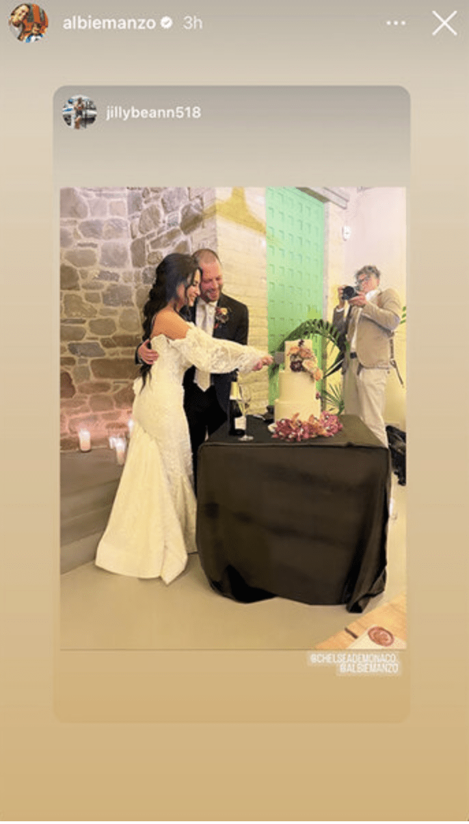 PHOTOS: ‘RHONJ’ Alum Albie Manzo Ties the Knot with Chelsea DeMonaco in ...