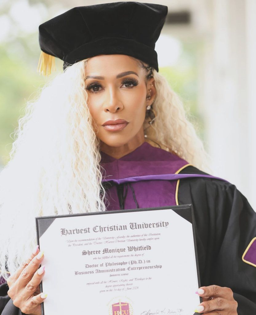 Sheree Whitfield BLASTED For Changing Her Title to "Dr" After Accepting Honorary Doctorate ...